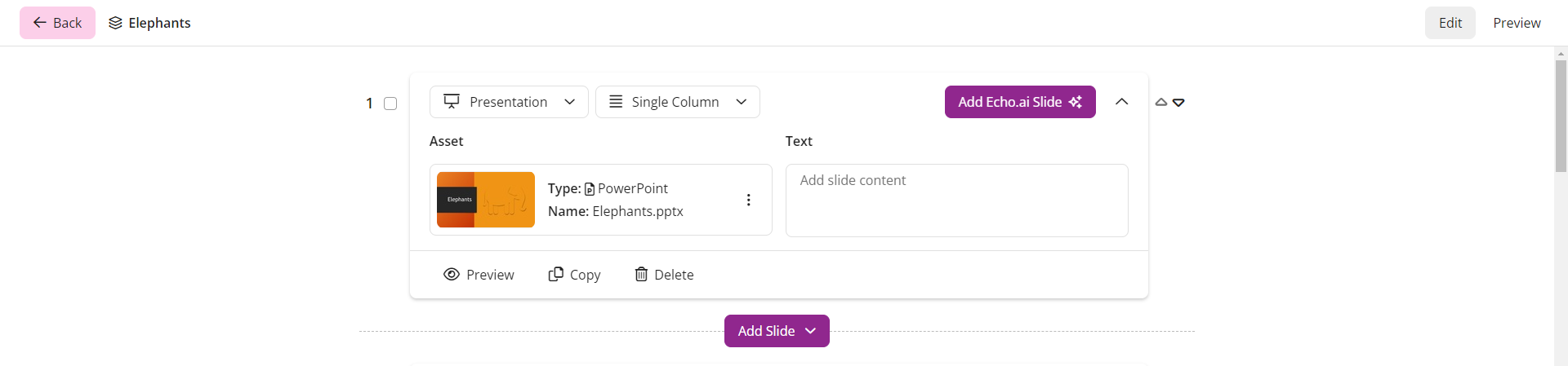 EchoPoll: Creating a Poll Deck With Echo.ai Assist – Support
