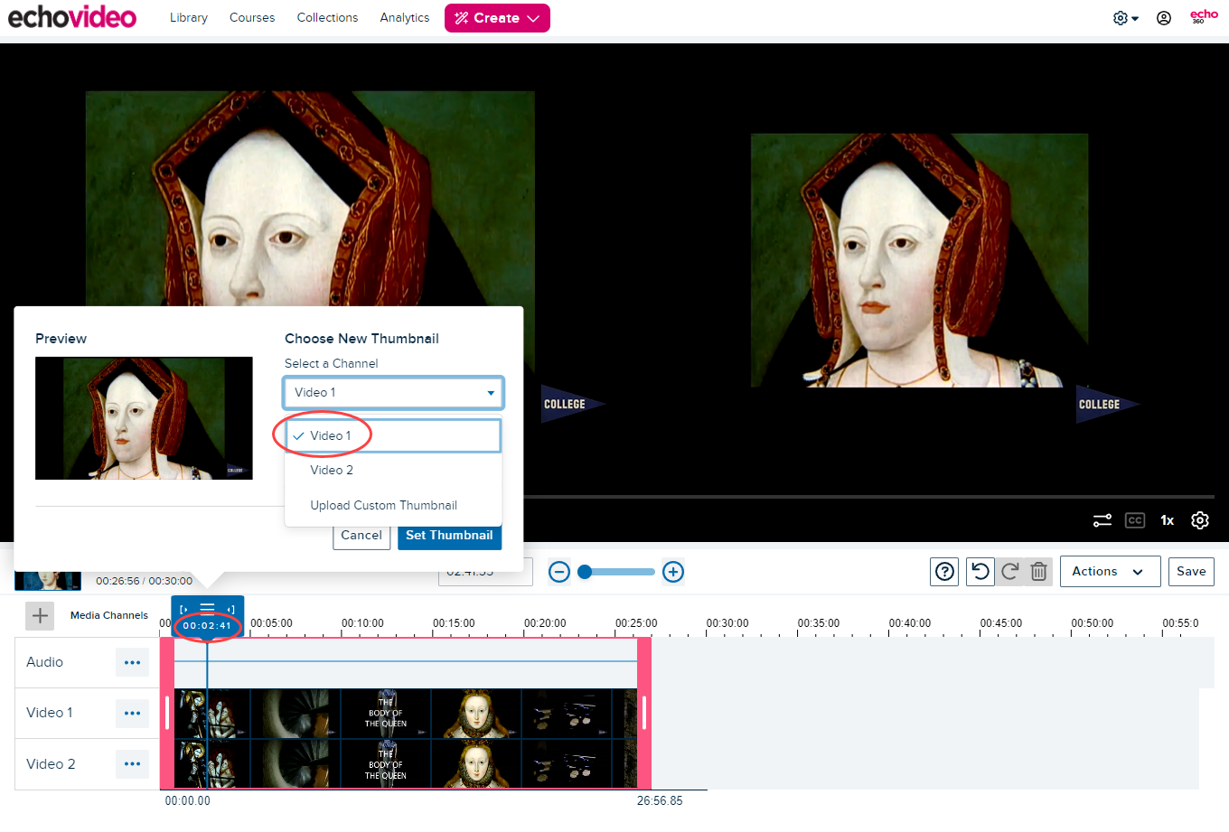 EchoVideo: Applying a Custom Thumbnail / Preview Image for Video or ...