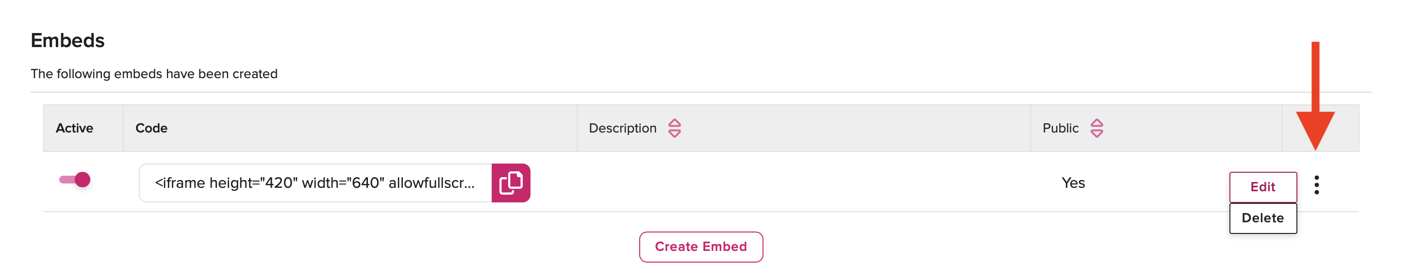 EchoVideo: Generating an Access Link and Embed Code for Media – Support